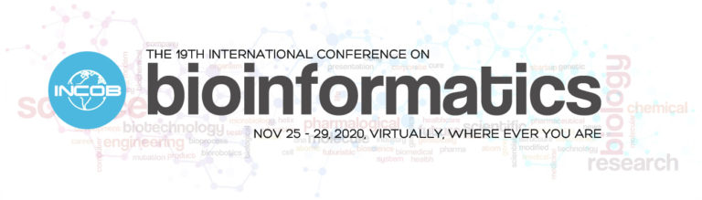 International Conference on Bioinformatics 2020 (InCoB2020) - Asia ...